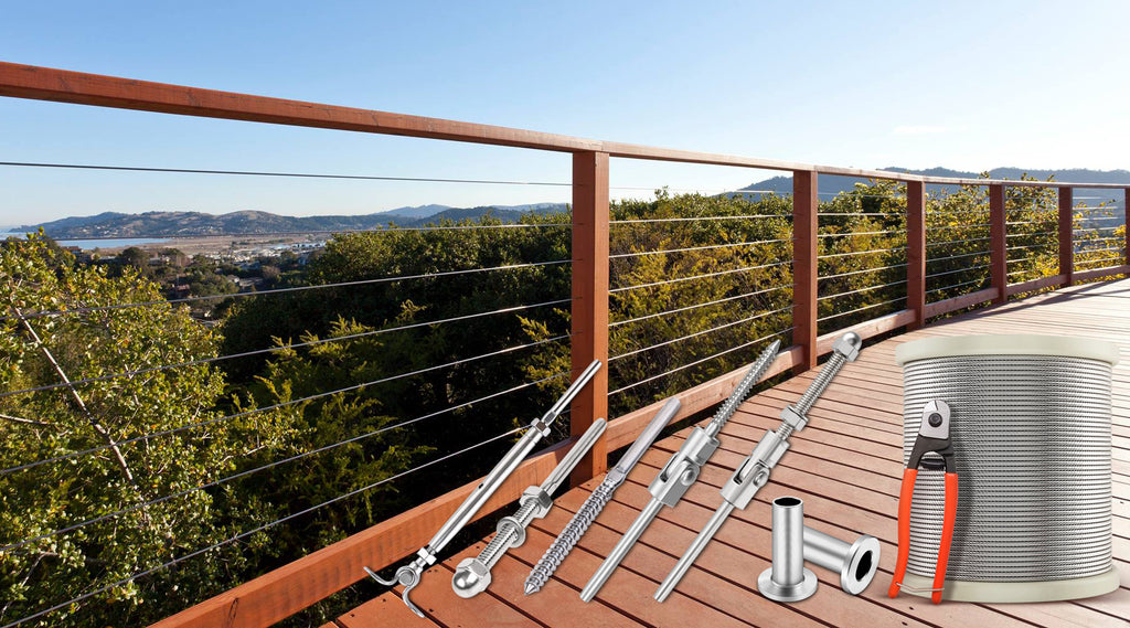 Home and Garden Tools Cable Railing Kit | BlikaHome — Blikahome